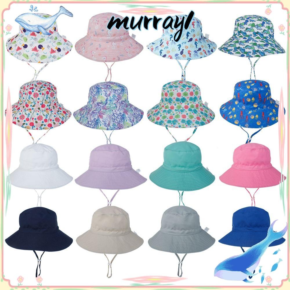 MURRAY1 Baby Sun Hat Toddler Kids Summer Swimming Hats Wide Brim UV ...