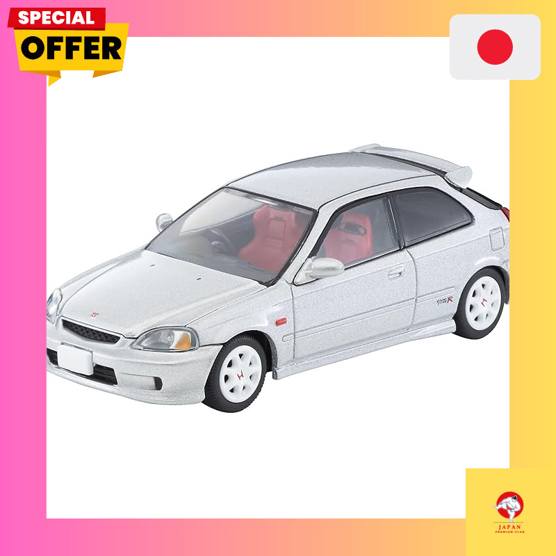Tomica Limited Vintage Neo 1/64 LV-N165d Honda Civic Type R Silver 1999 Model Finished Product ...