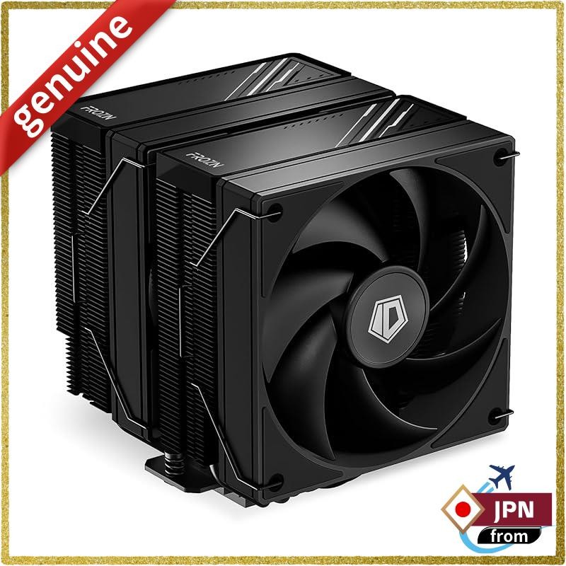 ID-COLING FROZN A 620 Black Twin Tower CPU Air Cooler with 6 Heatpipes ...