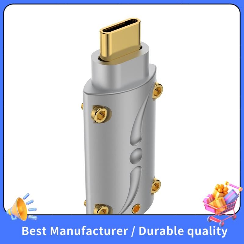 【NEW】VIBORG Gold Plated MINI USB Type-C Connector Plug Jack Tail Socket ...