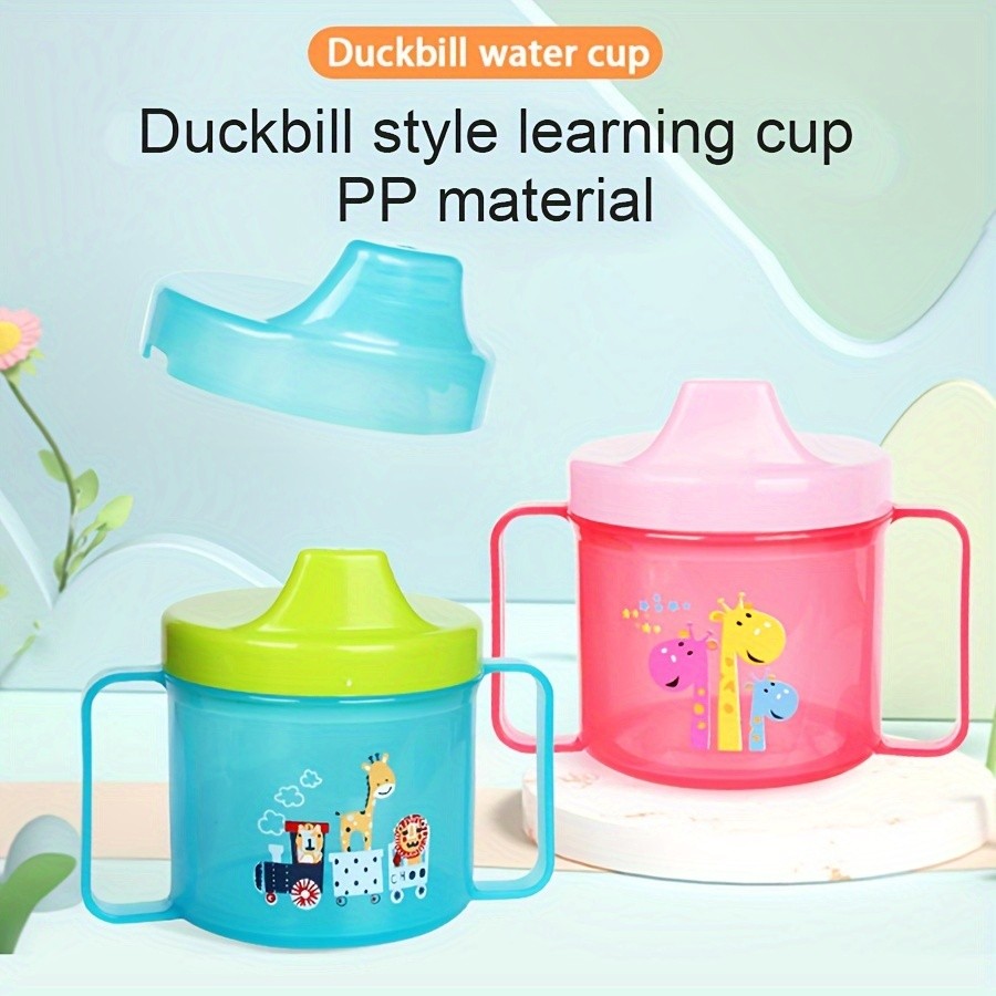 Learning Cup 220ml with Handles, Break Resistant, Food Grade, BPA-Free Polypropylene, Hand Wash ...