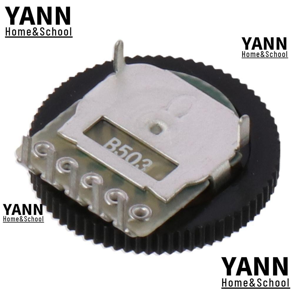 YANN Wheel Potentiometer, 50K Ohm Dial Wheel, Wide Application 16x2mm ...