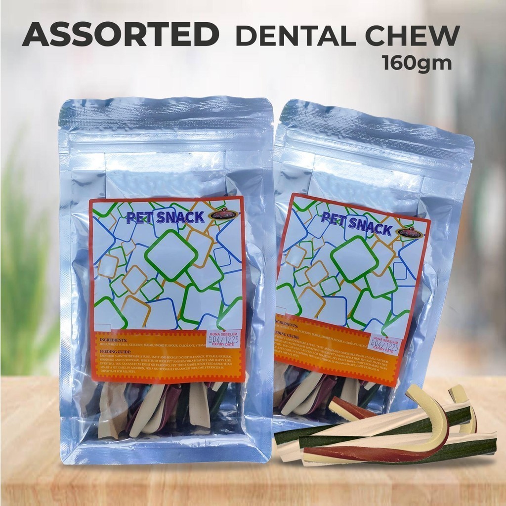 Lady Bird's Assorted Dental Chew 160g | Shopee Malaysia