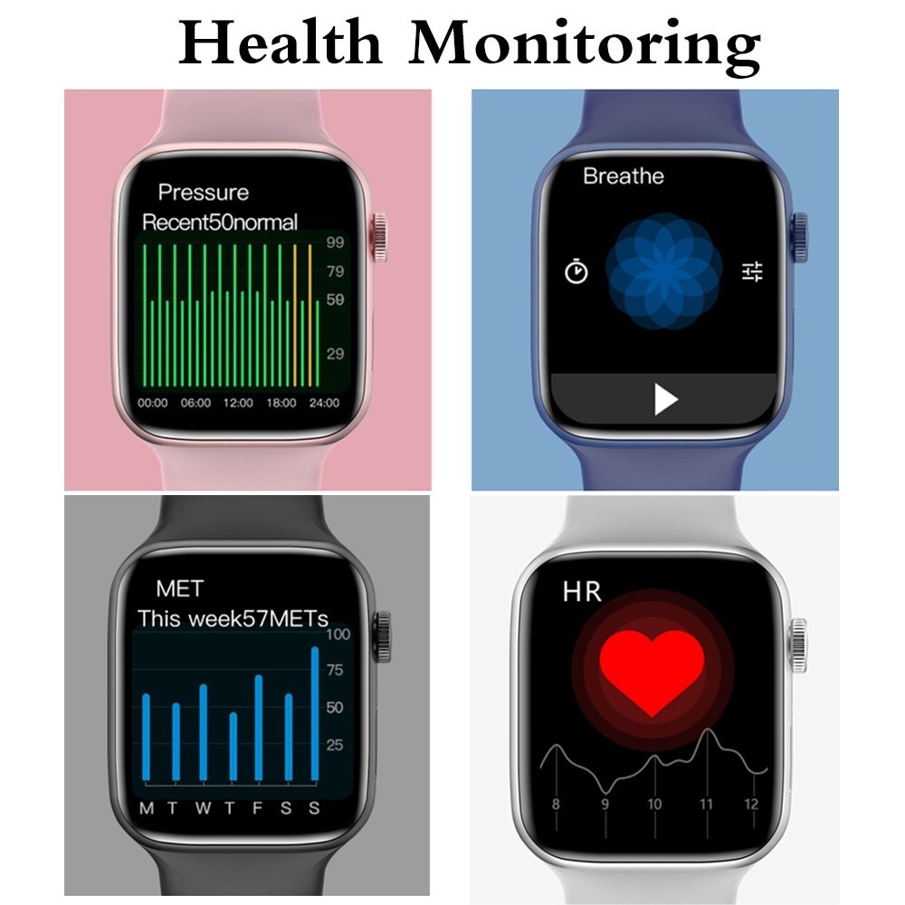 POSHI Smart Watch for Men Bluetooth Dial Call Waterproof Heart Rate ...