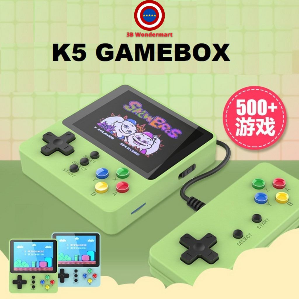 Game Boy K5 Rechargeable Mini Handheld Console Vintage Retro Game Box ...