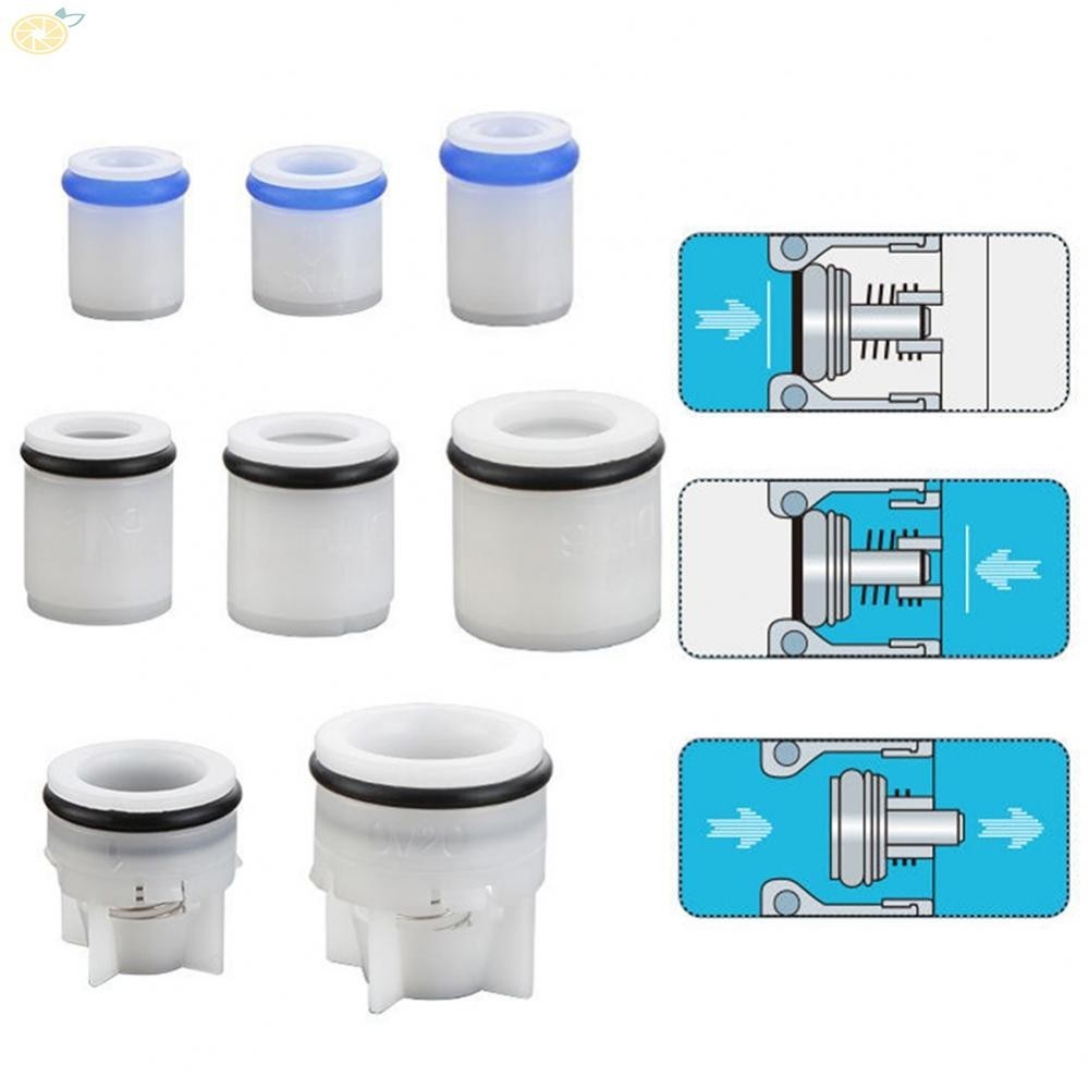 Plug In Plastic Check Valve with Spring Anti Drip 1 Way Water Control ...