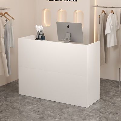 Cashier counter simple modern shop small clothing store bar table ...