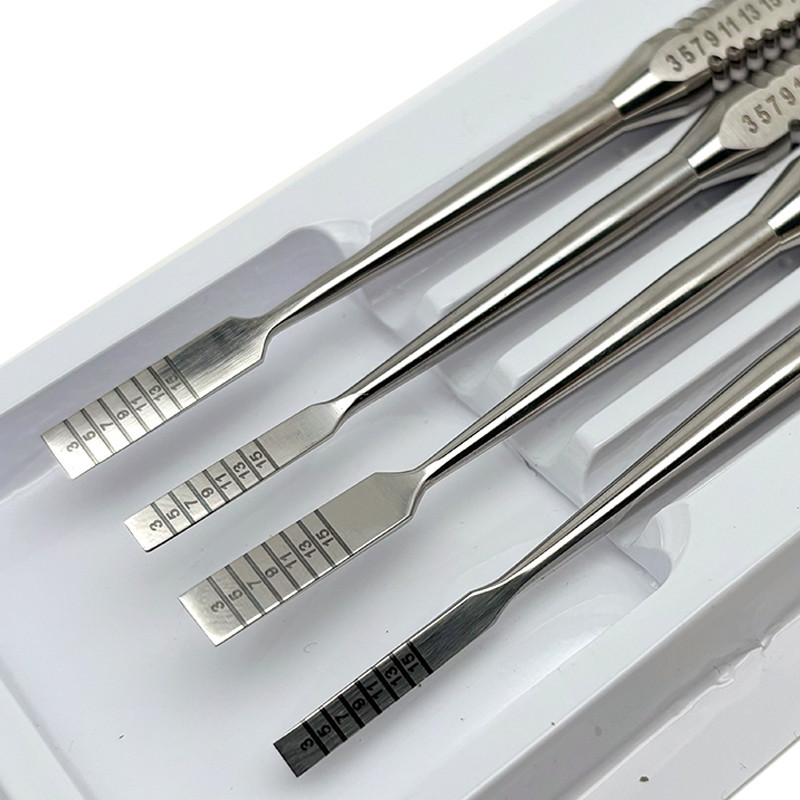 4Pcs/Set Dental Implant Tool Dental Ochsenbein Chisel Tooth Bone Knife ...