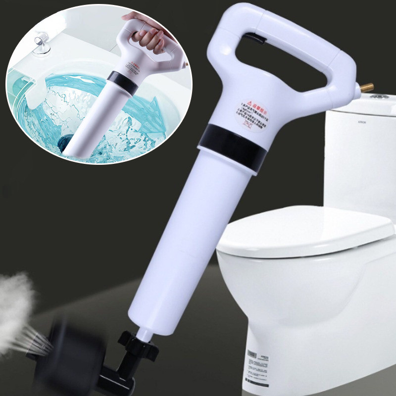 Toilet Plunger High Pressure Air Drain Blaster Pipe Pump Tandas ...