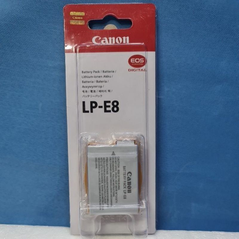 Canon Battery Pack Lp-E8 Lithium- ion 7.2v 1120mah original (1years warranty) | Shopee Malaysia