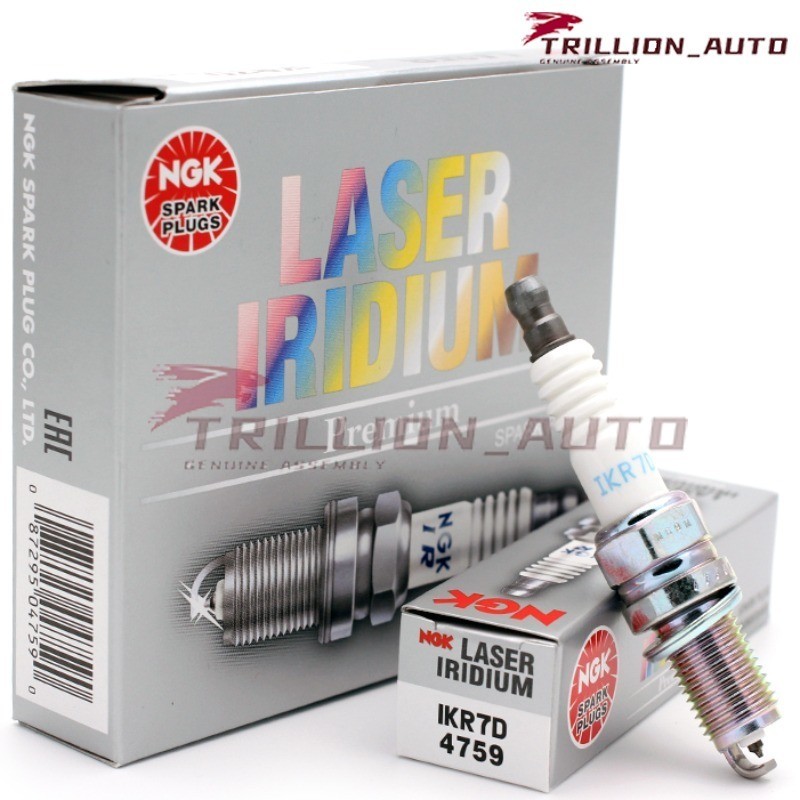 4PCS 4759 IKR7D NGK LASER IRIDIUM SPARK PLUG PERODUA ALZA MYVI LAGI ...