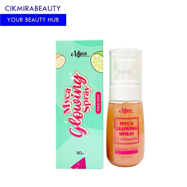 Myca Glowing Spray 80ml | Makeup Setting Spray | Shopee Malaysia