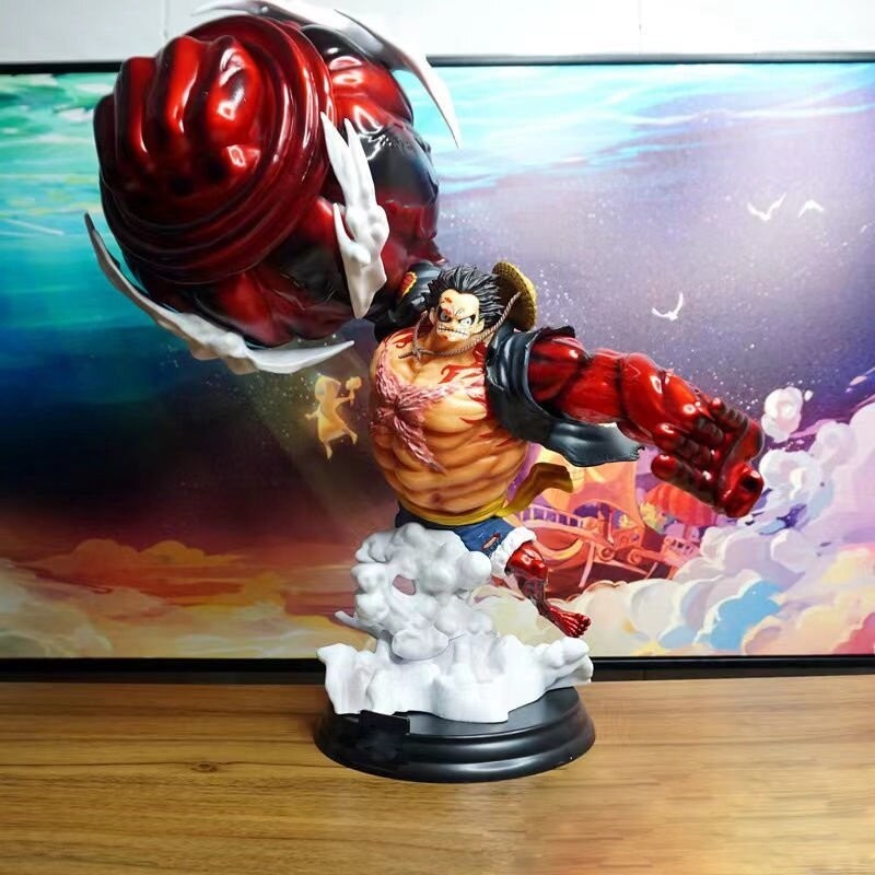 One Piece Super Big Ape King Fourth Gear Luffy GK PVC Figure onepiece ...