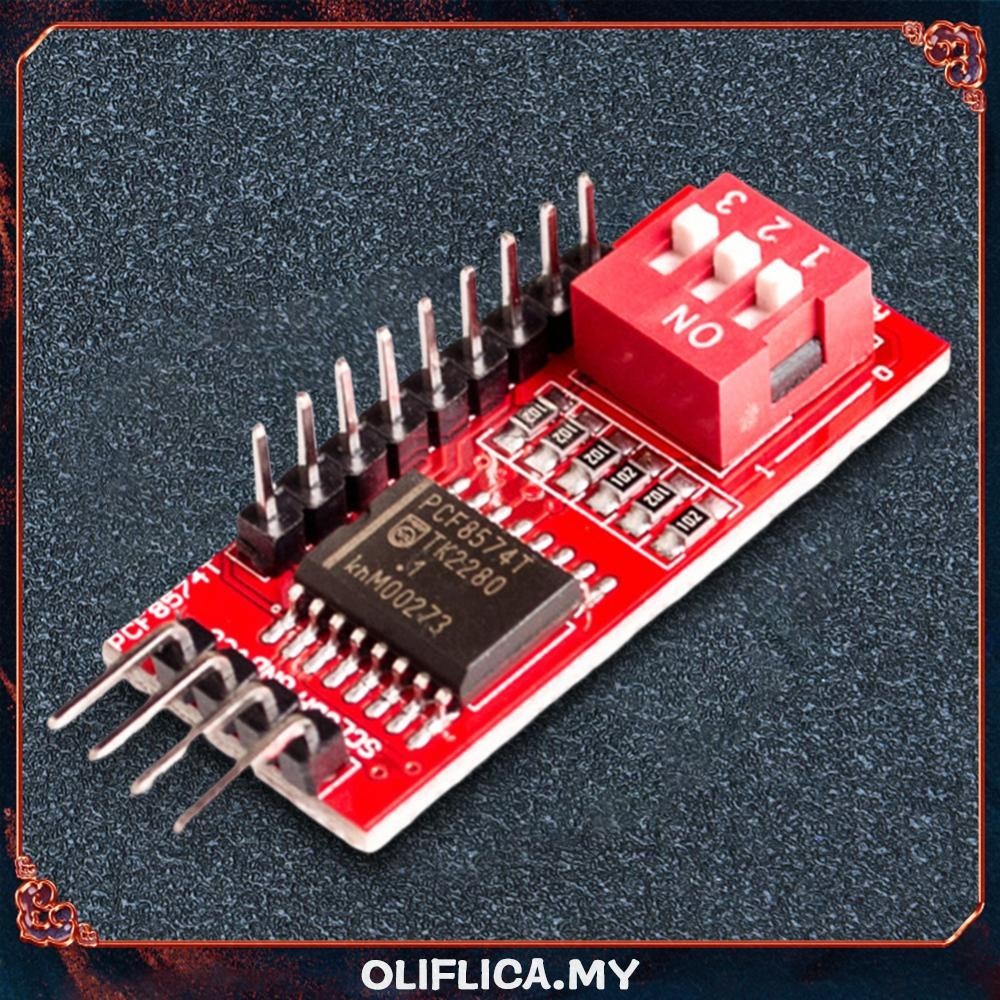 [Oliflica.my] PCF8574T IO Module Professional I2C TWI SPI Serial Interface Board Compact Size ...