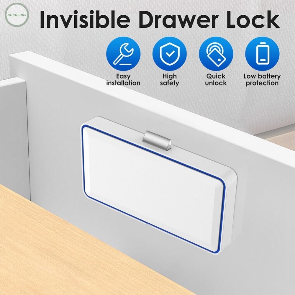 GORGEOUS~PC Electronic Drawer Locker Smart Cabinet Lock keyless High ...