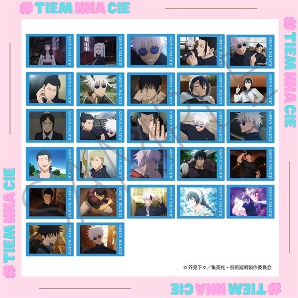 [Cie's Shop] [AVAILABLE] JJK Jujutsu Kaisen Character Card PASHAKORE ...