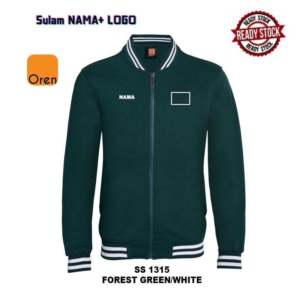 SWEATER warna HIJAU GELAP JENAMA OREN SPORT (SS1315) | Shopee Malaysia