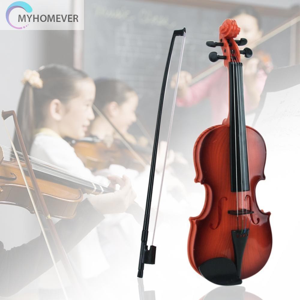 Acoustic Violin Toy Adjustable String Simulation Musical Instrument ...