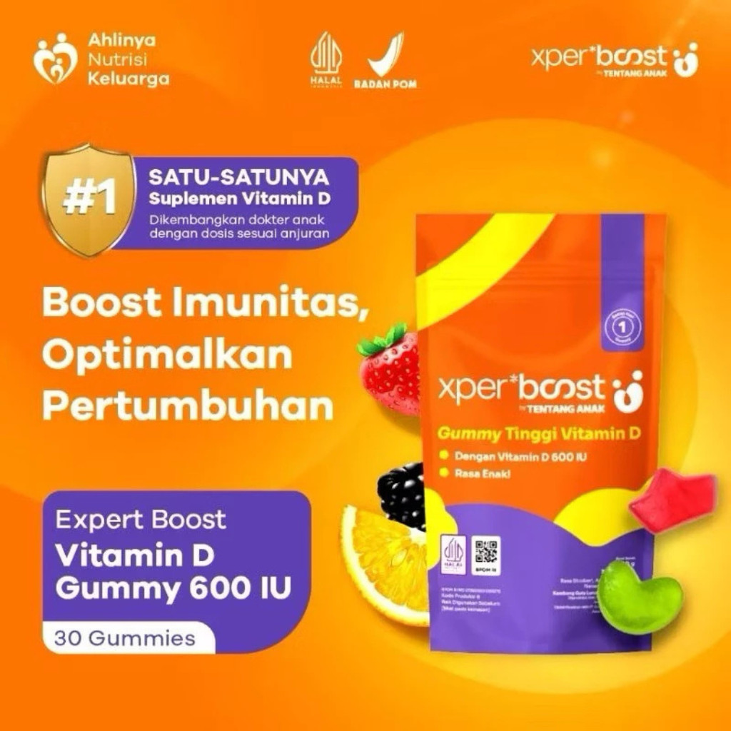 Xpert Boost | Expert Boost Gummy Vitamin D 600 IU | Children & Adult ...