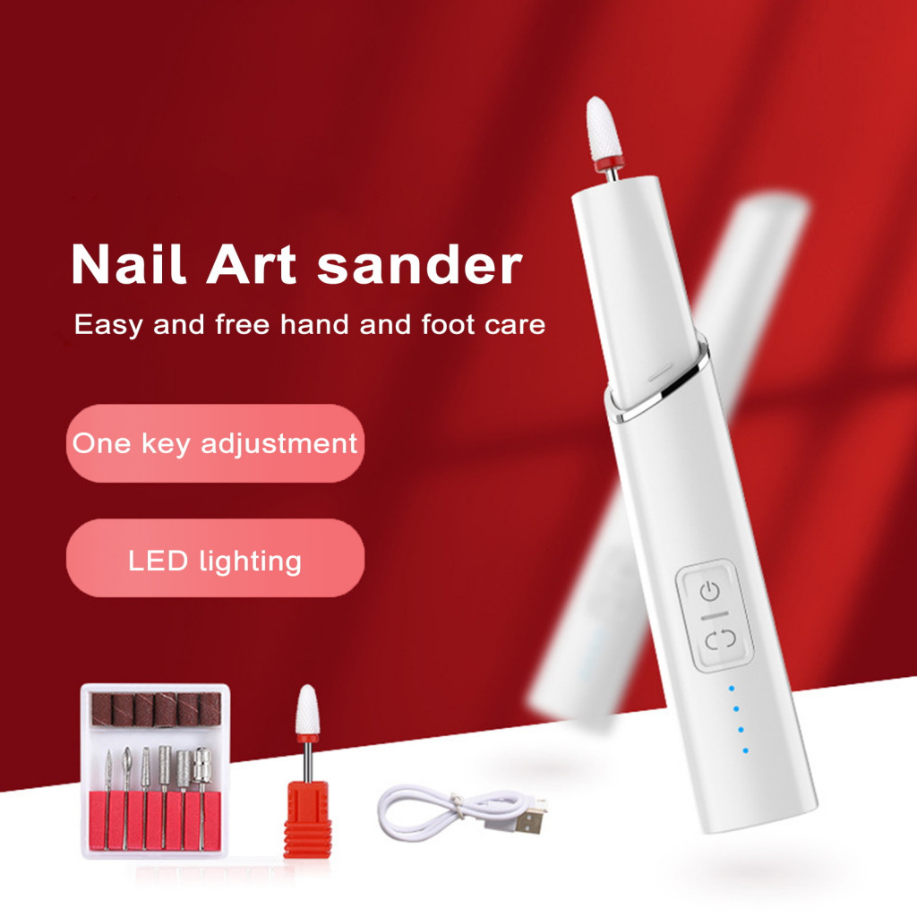 Low Vibration Nail Polisher Cable-free Nail Polisher Portable Electric ...