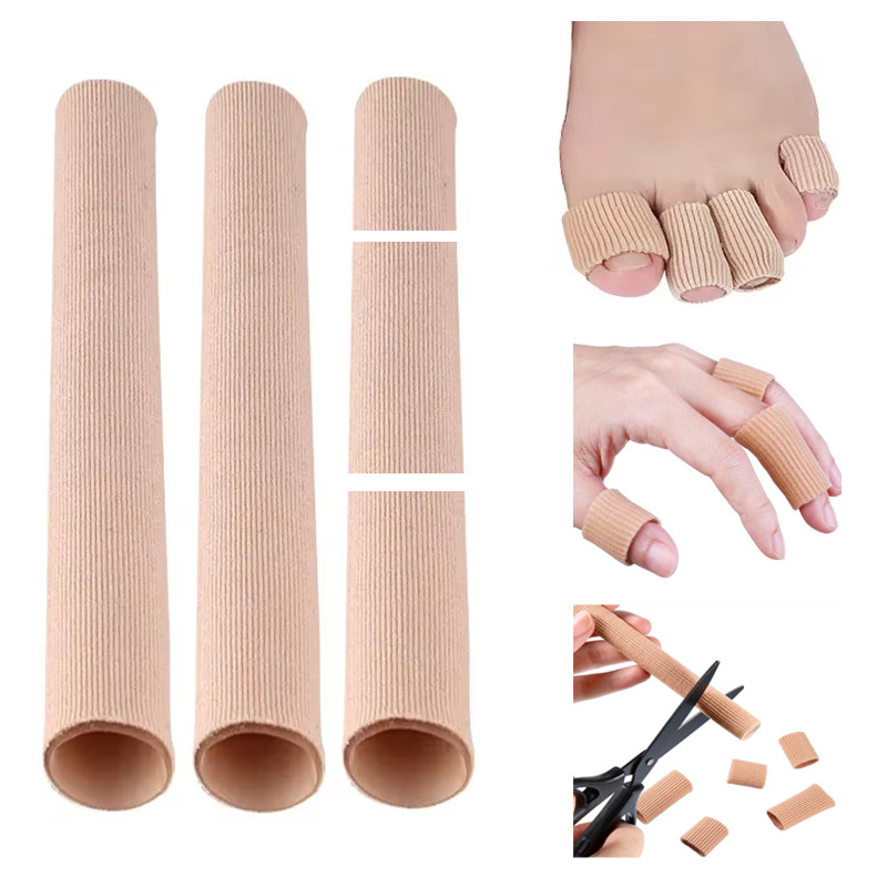 1pc Cushion Fabric Toe Tubes Finger Fabric Protector for Corns Blisters ...