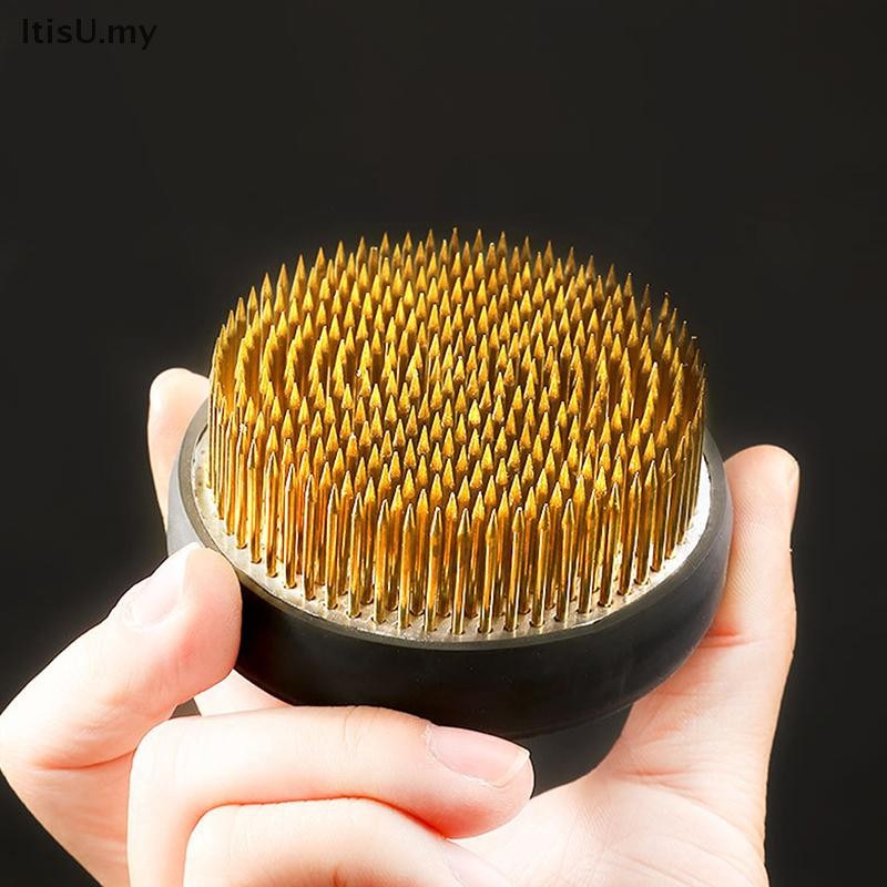 [ItisU] Round Flower Frog Holder Art Plant Fixed Base Tools Practical ...