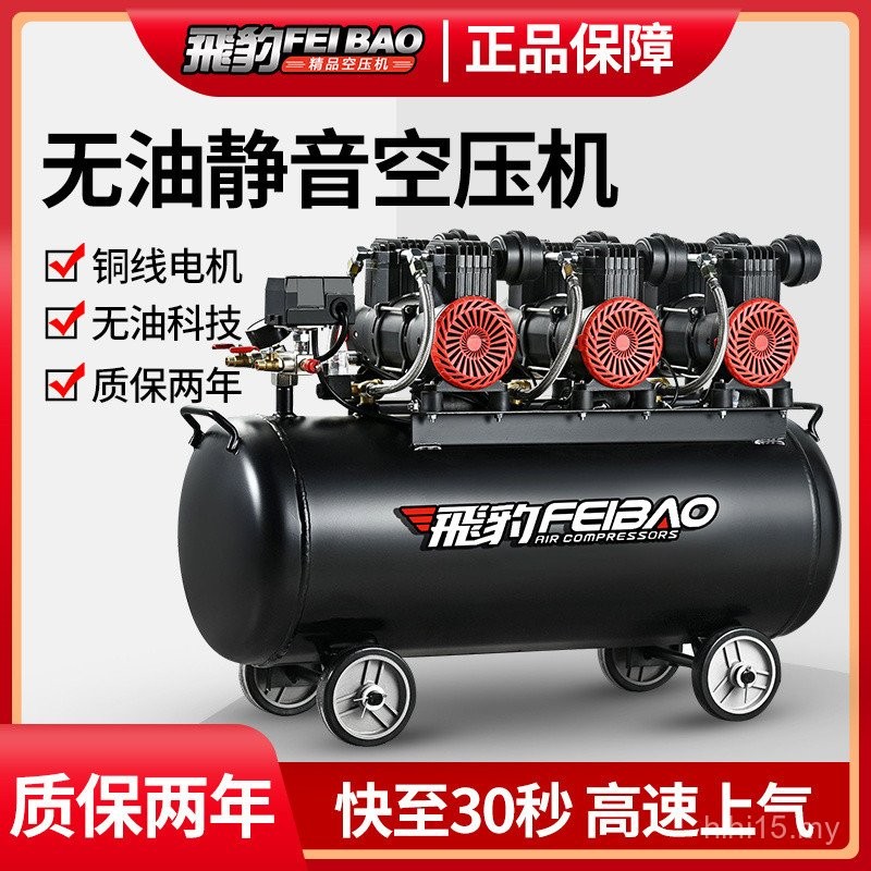 Flying Leopard Large Oil-Free Silent Air Compressor Industrial Grade ...