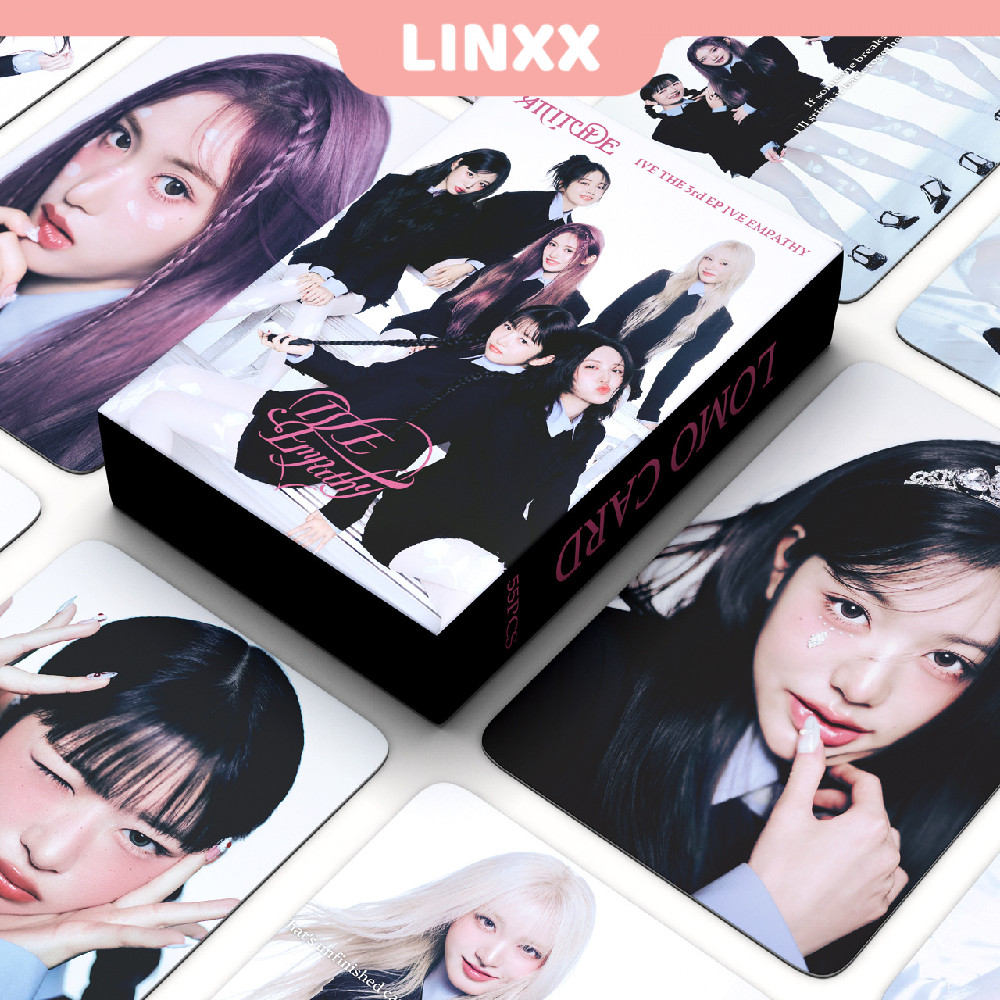 LINXX 55 Pcs IVE ATTITUDE Album Lomo Card Kpop Photocards Postcards ...