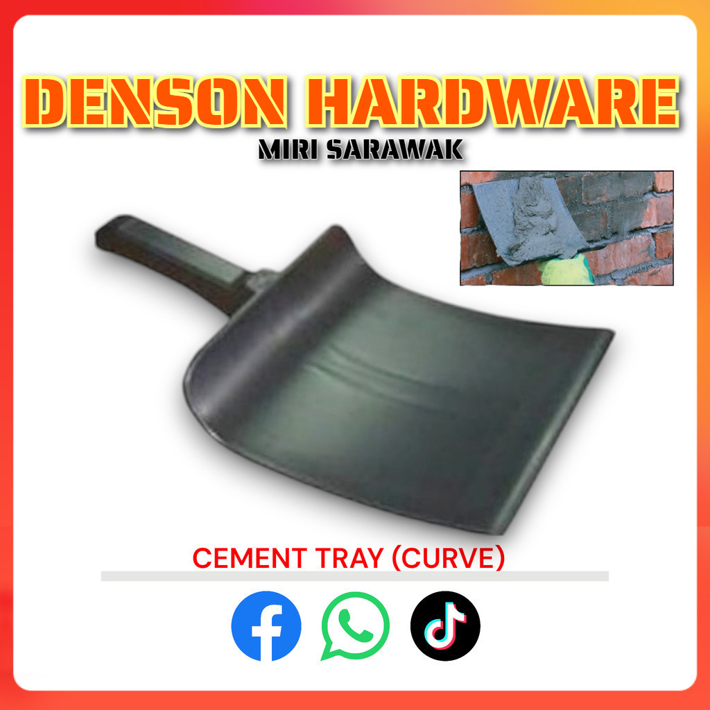 PVC Cement Tray Curve / Tray Cement / Dulang Simen | Shopee Malaysia