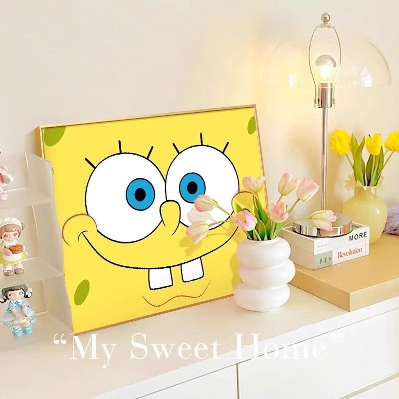 [Chihiro] Spongebob SquarePants Decorative Painting Living Room Dining ...