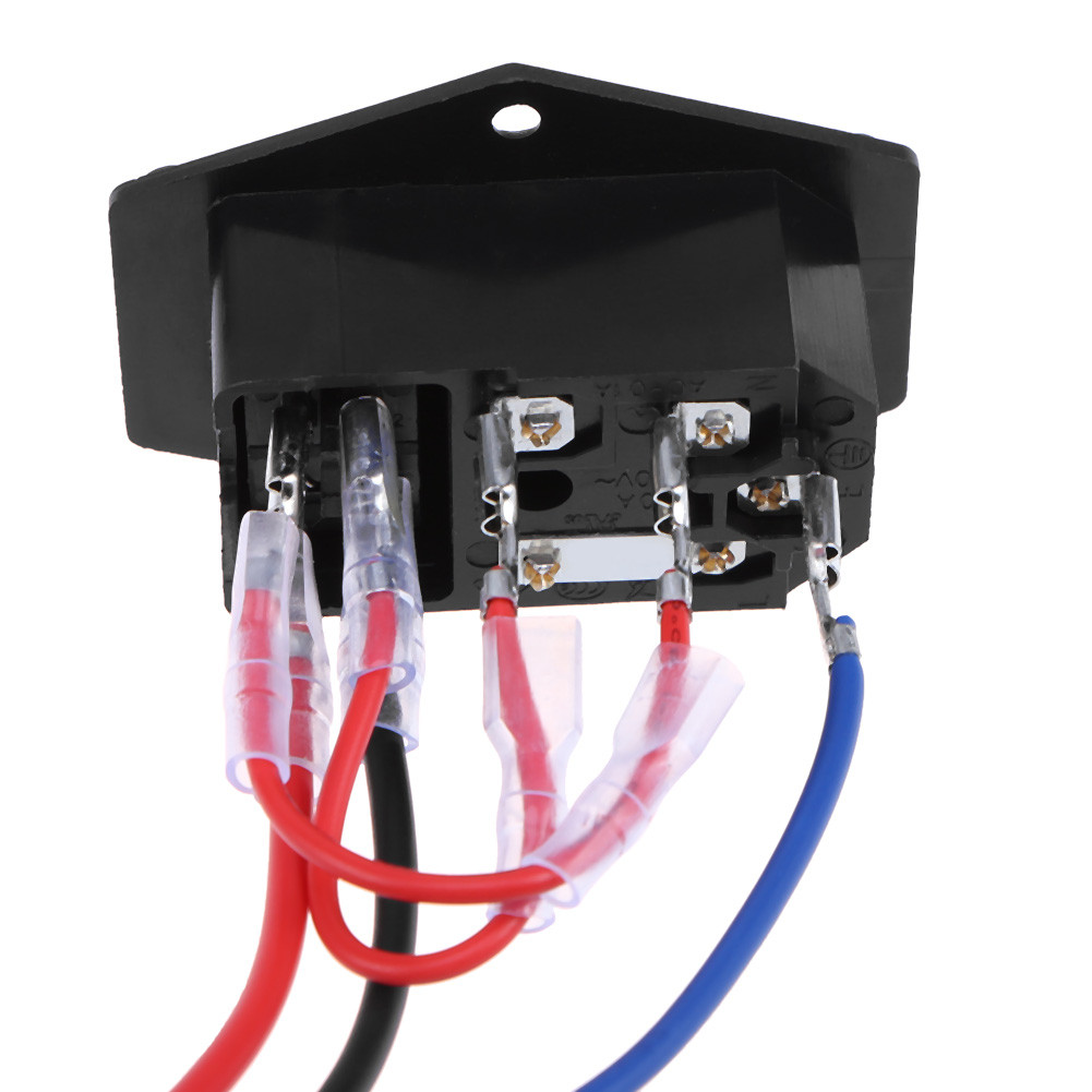 [Redkee.my] 10A 220V/110V Fuse Switch Black Power Outlet Corrosion ...