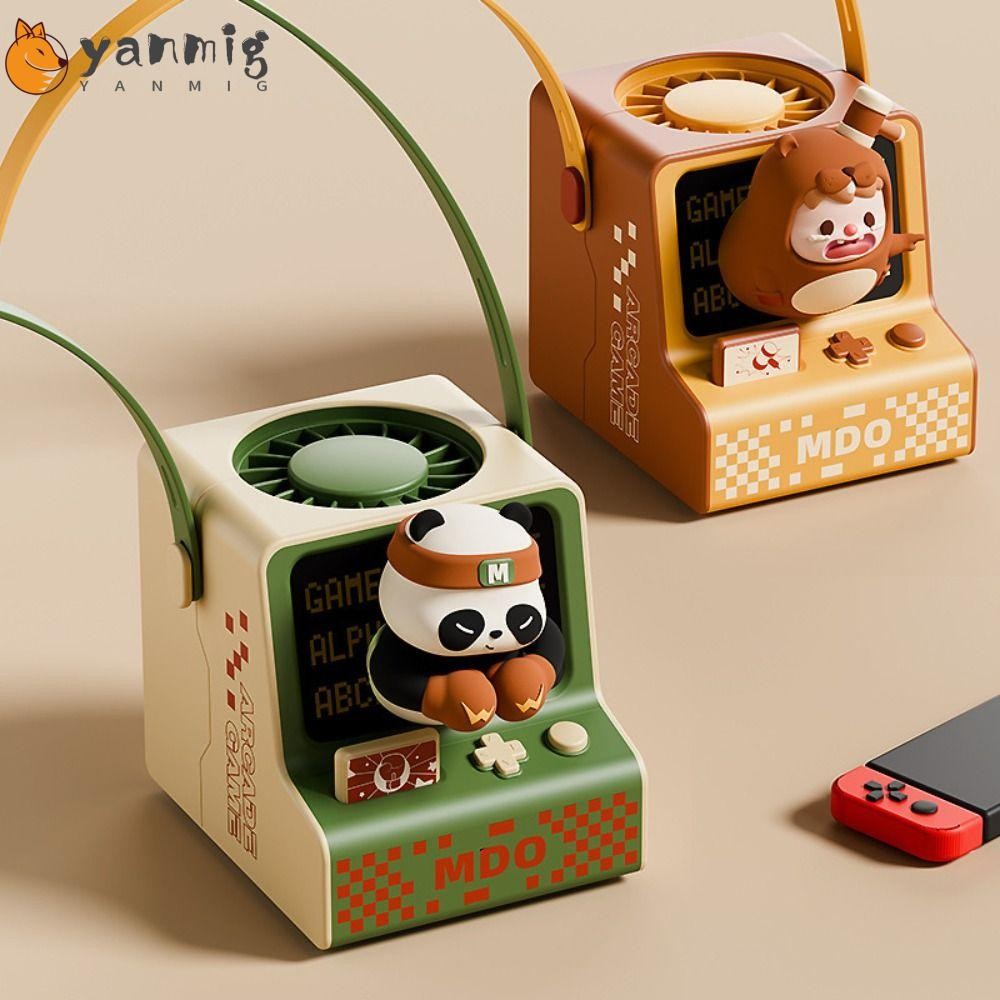 YANMIG Neck Hanging Fan, Fun Rechargeable Neck Fan, 2024 USB Portable ...