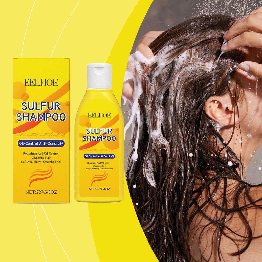 Sulfur Scalp Care Shampoo - Oil Control & Dandruff Relief, 227g with ...