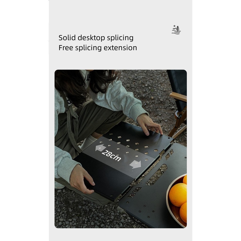 Outdoor Camping Tactical Table Outdoor Blackened Light Weight Table ...