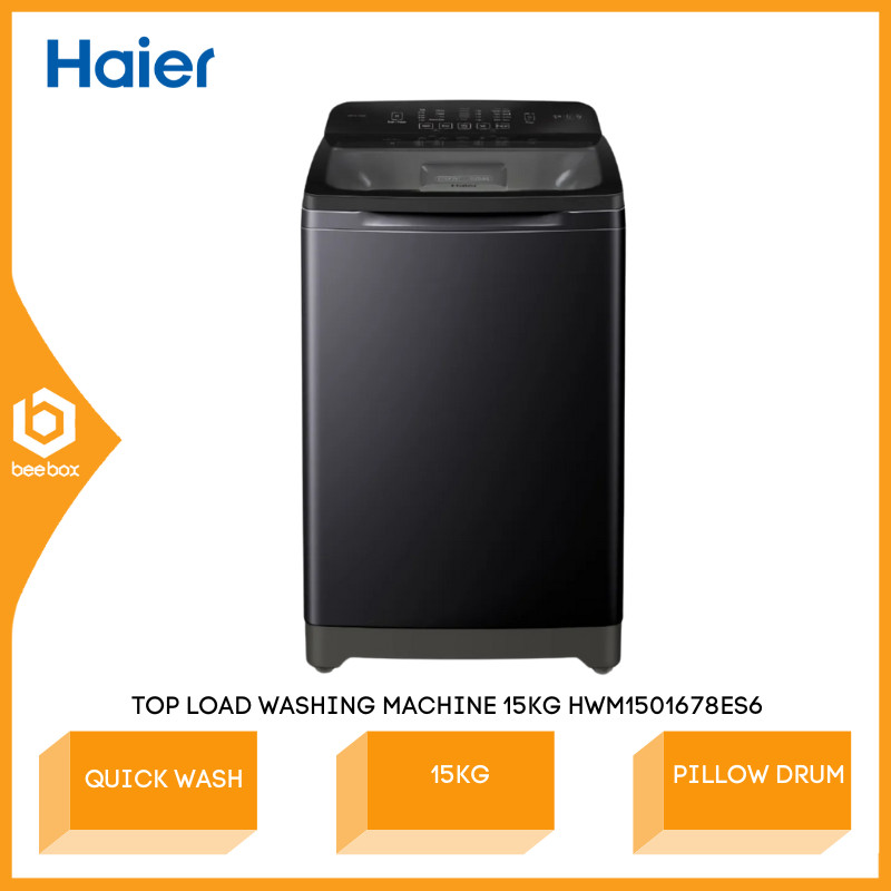Haier Top Load Washing Machine 15KG Quick Wash HWM150-1678ES6 ...