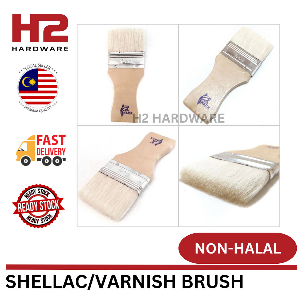 SHELLAC/VARNISH BRUSH (NON HALAL) | Shopee Malaysia