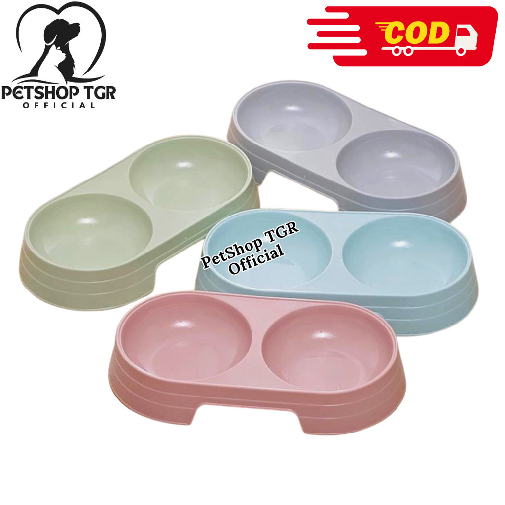Pto Cat Dog Feeder 2 in 1 Cute Doggy Animal Drinking Bowl 2in1 Animal ...