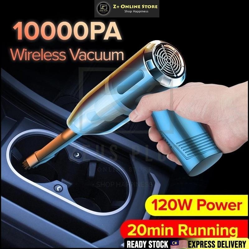 [10000PA] Super Mini Rechargeable Wireless Cordless Car Vacuum Cleaner ...