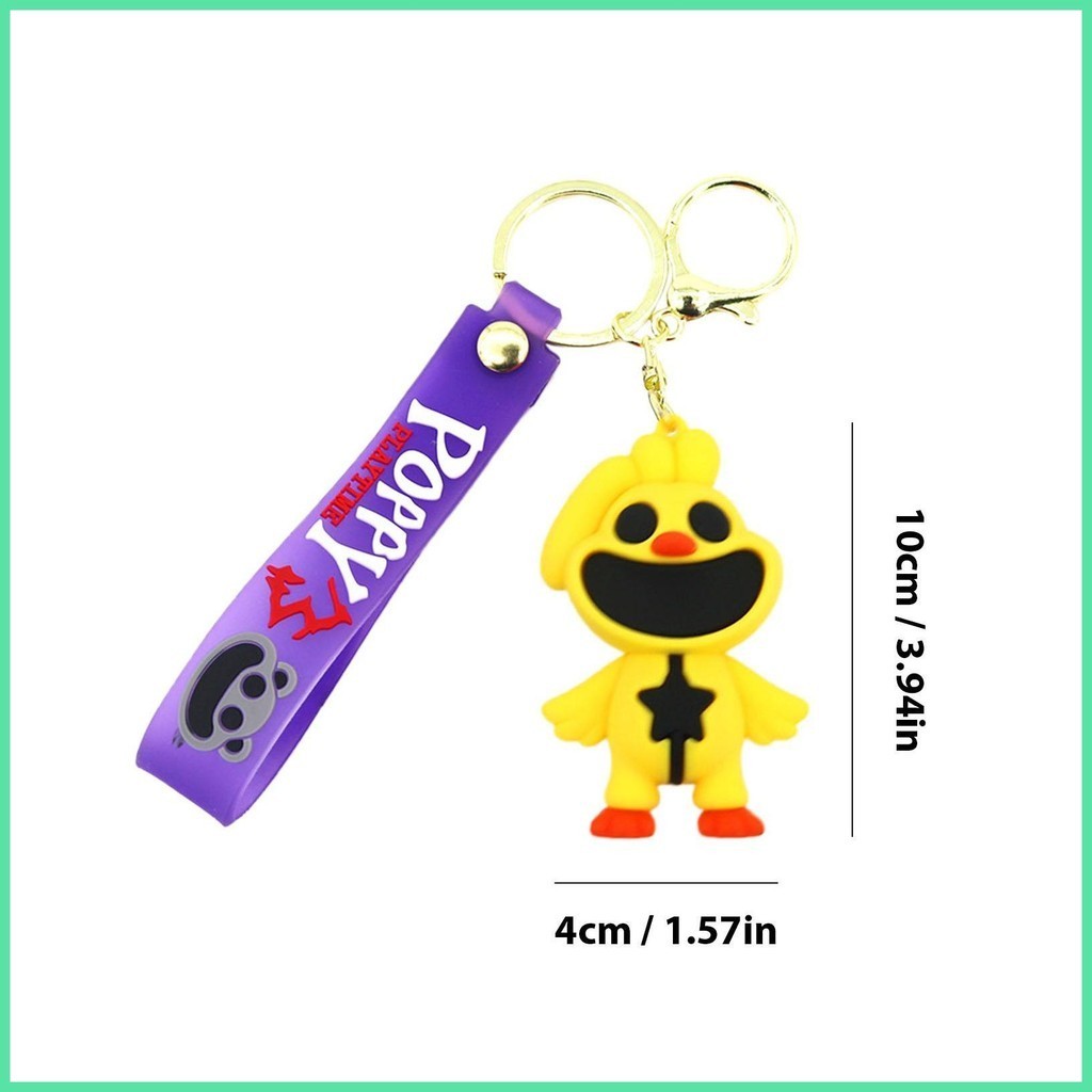 Poppy Playtime Smiling Critters keychain 10cm Cartoon Hopscotch Catnap ...