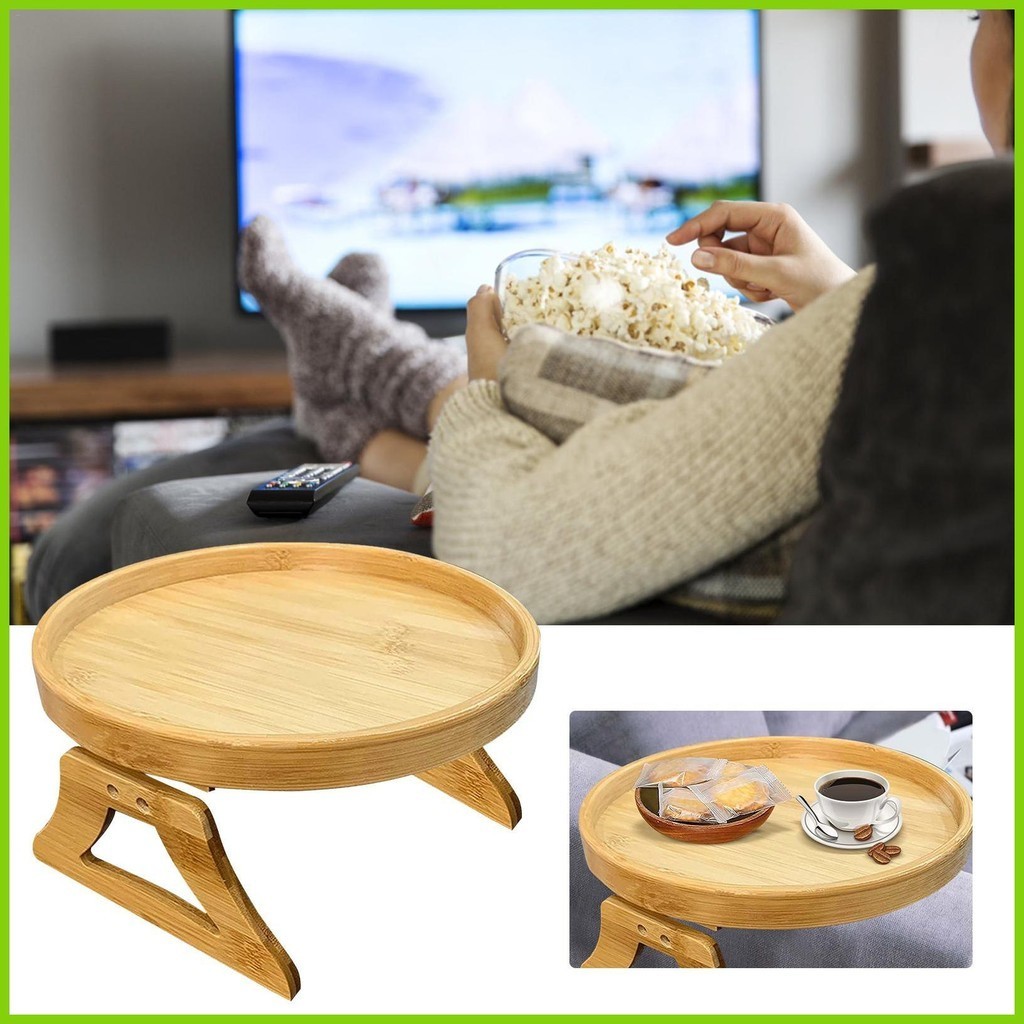 Wooden Table for Couch Arm Couch Side Table TV Tables for Eating ...