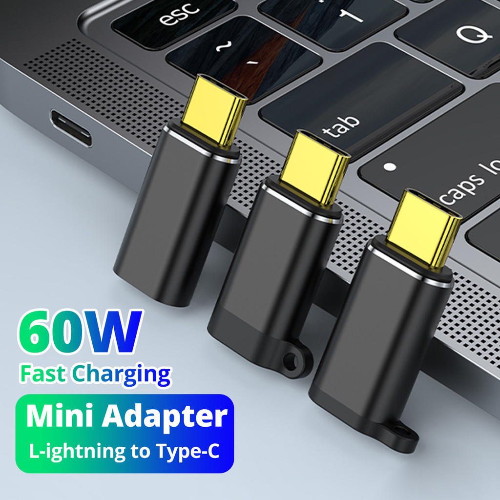 PD 60W OTG USB C To IOS Adapter Fast Charging For IOS Male To Type C ...