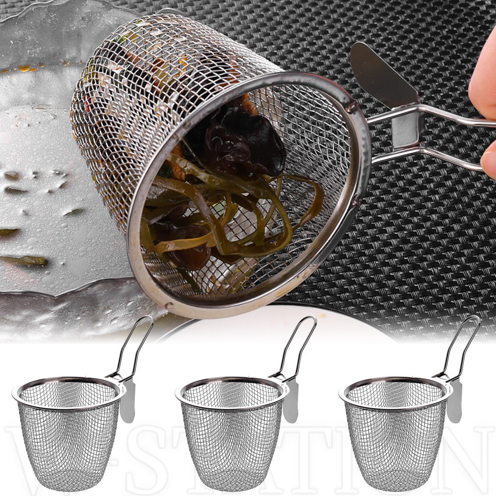 Wall-mounted Frying Filter Basket - Stainless Steel Poached Food ...