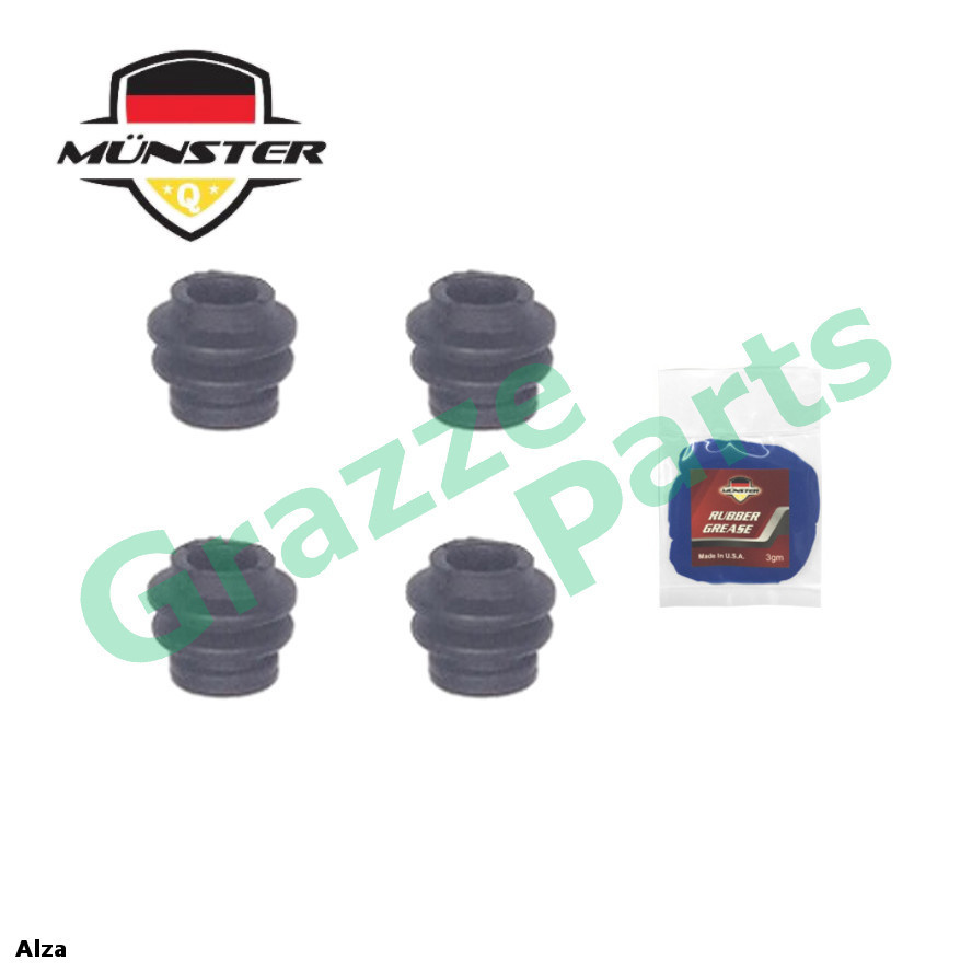 (4pc) Münster Disc Brake Caliper Pin Boot for Front 04478-B1150 Perodua ...