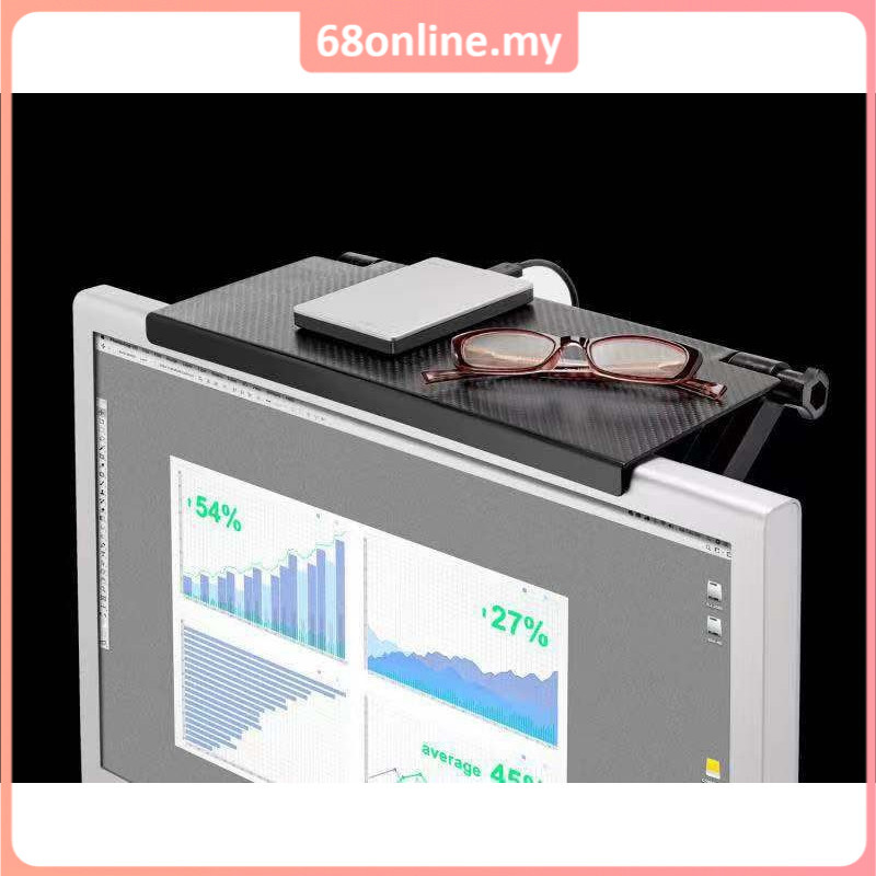 [Johor Seller] Adjustable Large Screen Top Shelf Screen Caddy TV Box ...