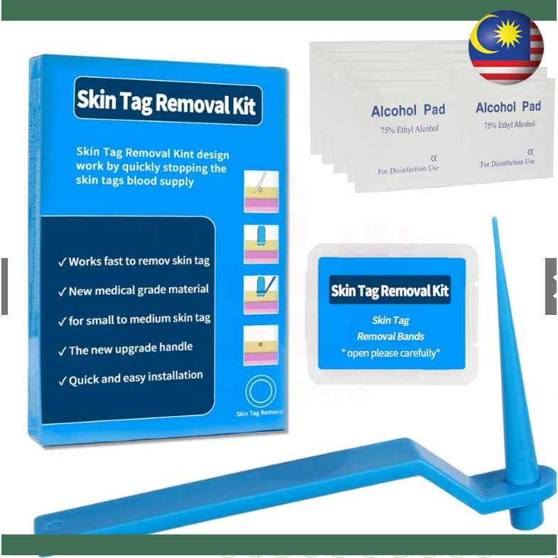 Chill Journey Med Skin Tag Skin Mole Remover Micro Band Removal Kit set ...