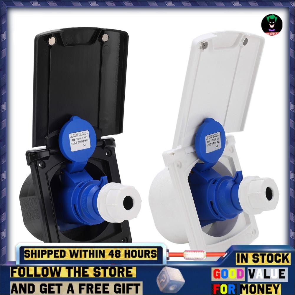 Sinhopsa External Plug Socket 220V‑250V 16A RV Power Outlet Safe ...