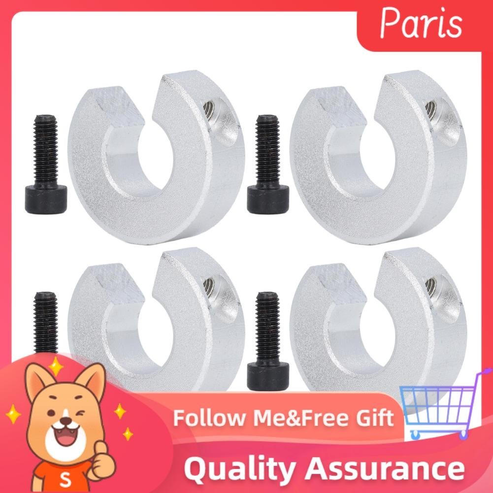 Superparis Shaft Collar Set Linear Rail Stop Collars Aluminum Alloy ...