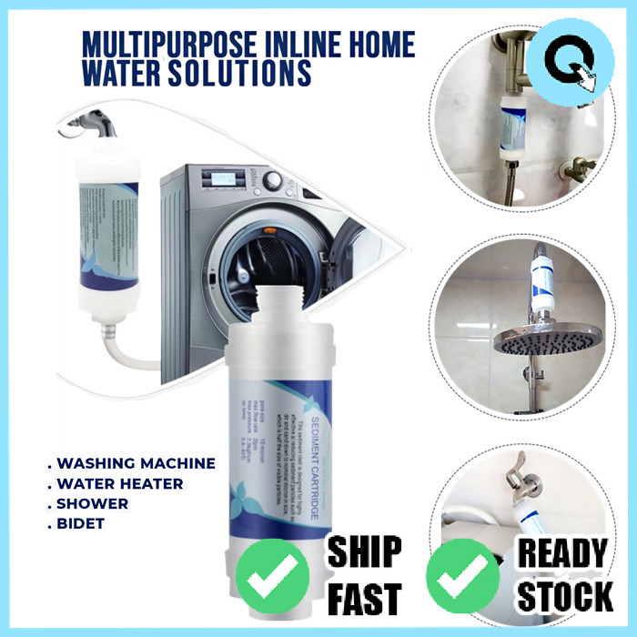 QFL 5'' Pre Filter Water Filter Washing Machine Filter With Connector ...