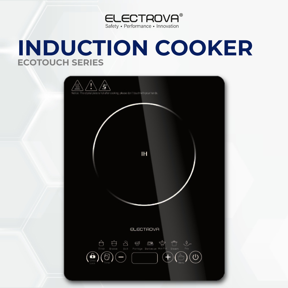 Electrova ecoTouch Series Induction Cooker ET-IC01 | Shopee Malaysia