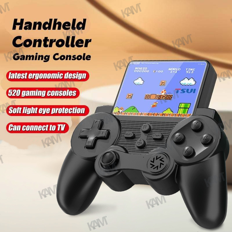 Kam Portable Handheld Game Console 520 Fun Games Retro Game Console HD ...